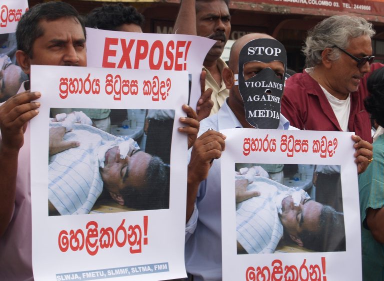 "I have no wish to return ..." -Exile Sri Lankan editor Upali Tennakoon ...